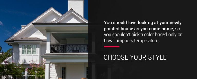 How Does Exterior Color Affect Home Temperature?